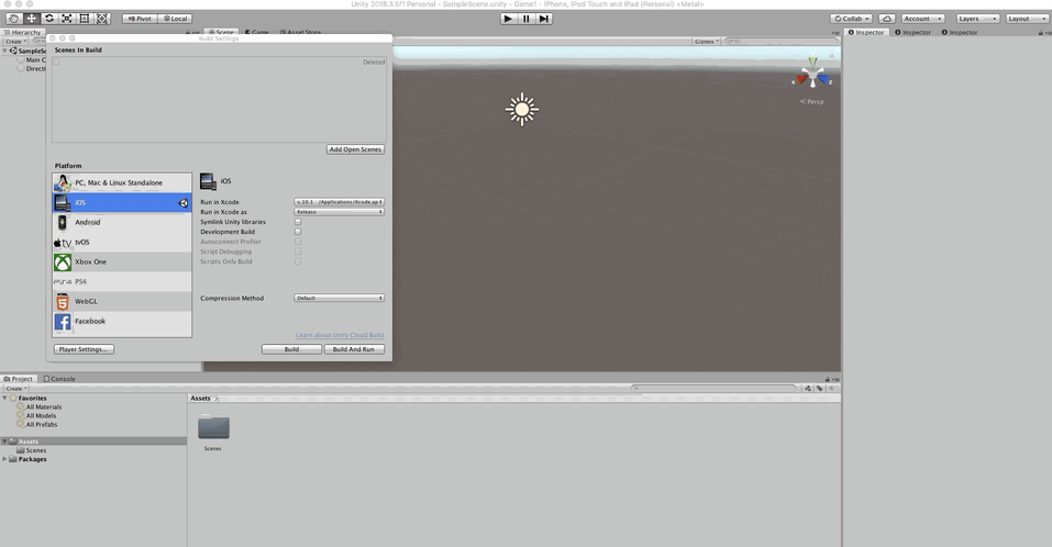 Quadrant | SDK Integration for Unity3D iOS